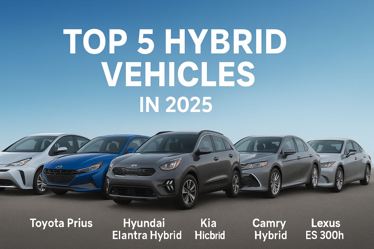 Top 5 Hybrid Vehicles in 2025: Technology, Efficiency & Driving ...